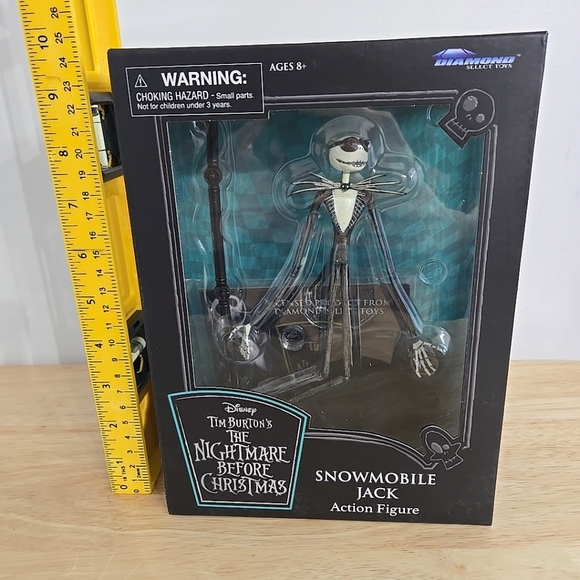 Disney | Toys | Diamond Select Nightmare Before Christmas Snowmobile ...